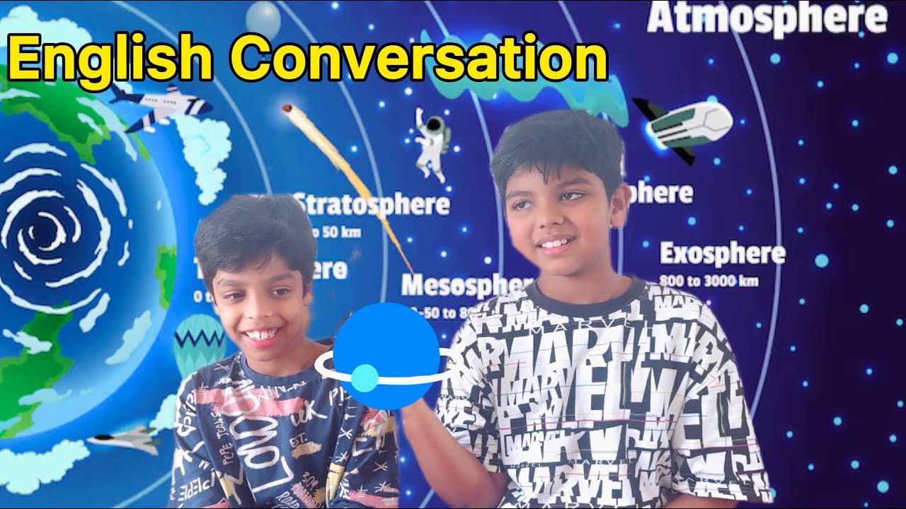 English Conversation Series - About 5 Layers of Atmosphere! - YouTube