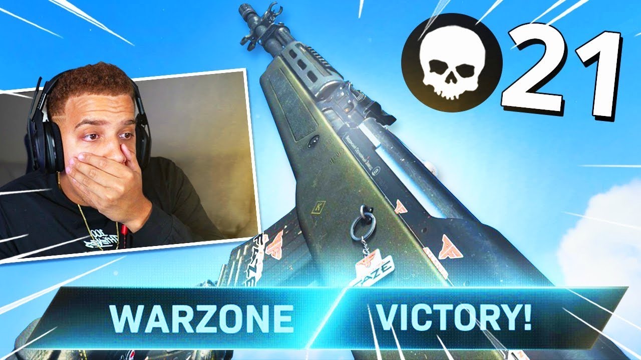 the NEW DLC RIFLE in WARZONE! SKS MELTS EVERYONE! (Modern Warfare ...
