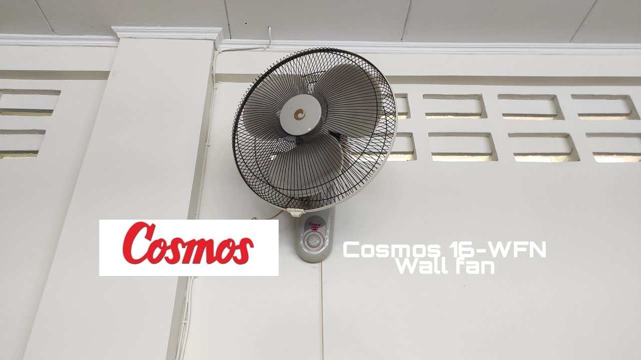 Old Cosmos Wall fan (2of5) - YouTube