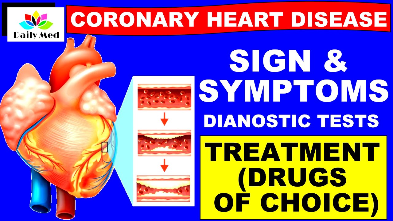 Coronary Artery Disease (CAD) Treatment Medications | Daily MED - YouTube