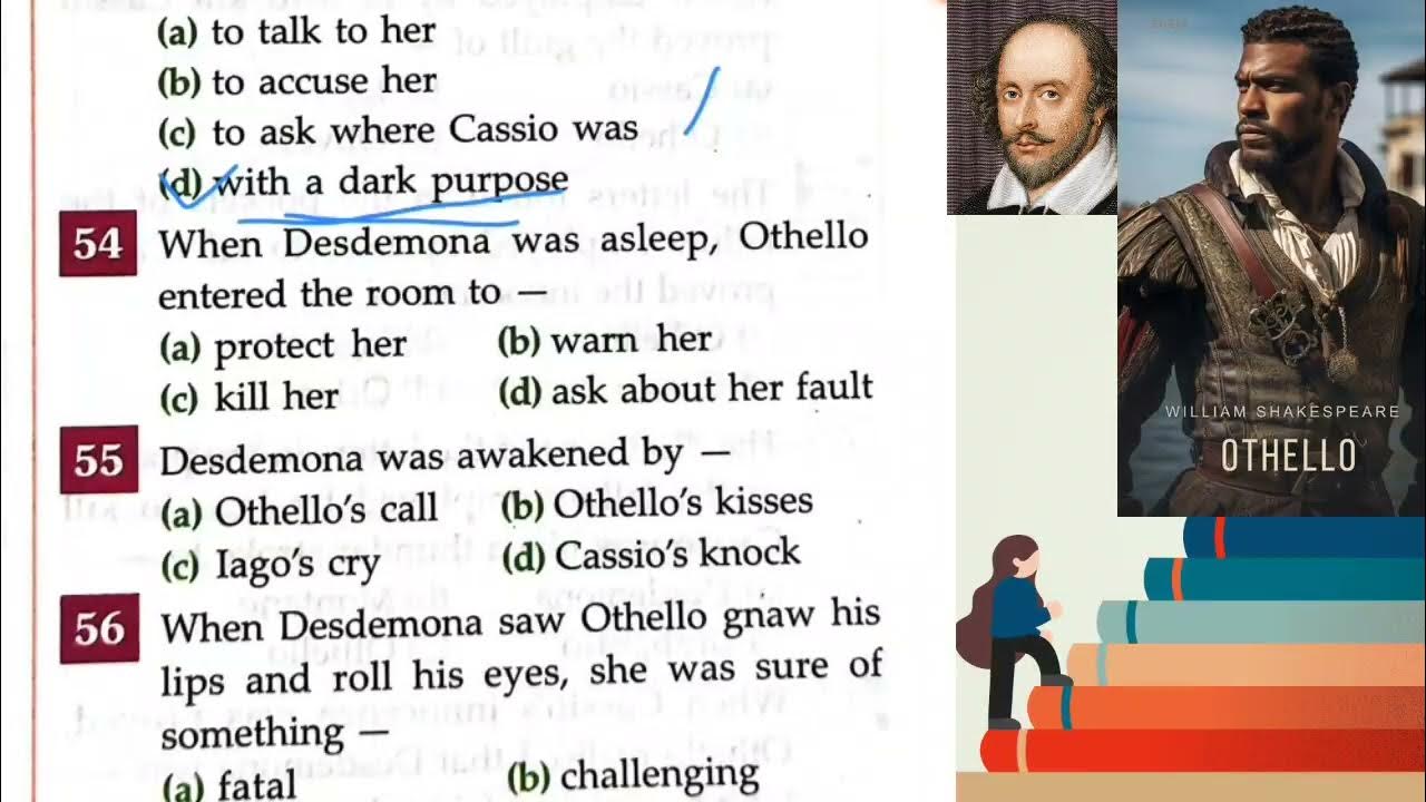Othello Part-2// Class 11//English// MCQ suggestions// William Shakespeare// @PabitraKumarBhakta ...
