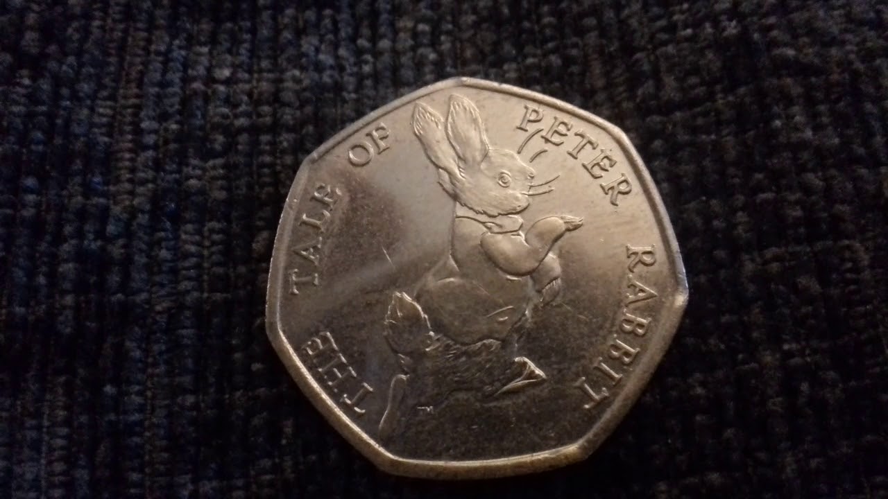 The tale of Peter Rabbit 50p 2017 worth - Peter Rabbit 50p coin Worth ...