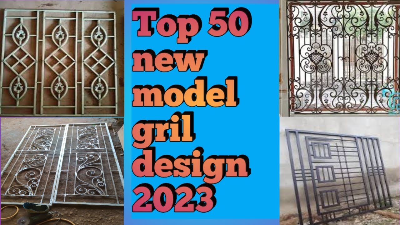 2023 new model top 50 gril design| window grill design| balcony grill ...