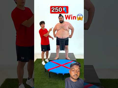 How Much Tape Can Hold a Sumo Wrestler #wrestler #shorts #greenscreen