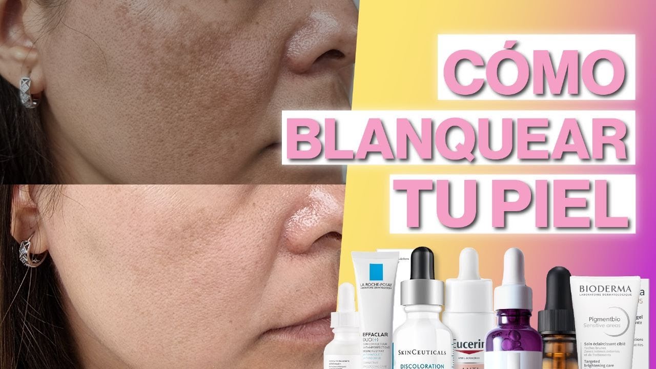 RUTINA DESPIGMENTANTE | aclara tu piel con esta rutina | blanquea tu ...