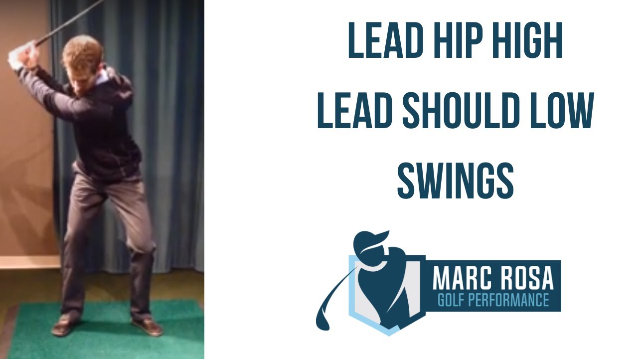 Lead Hip High Lead Shoulder Low Swings - YouTube