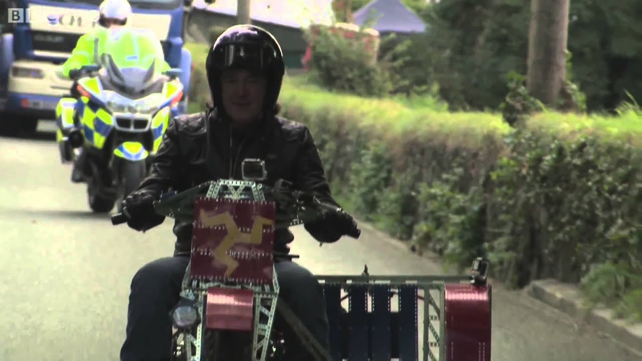 James May rides his Meccano motorbike James May's Toy Stories The ...