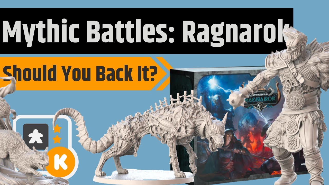 Mythic Battles: Ragnarok - Should You Back It? - YouTube