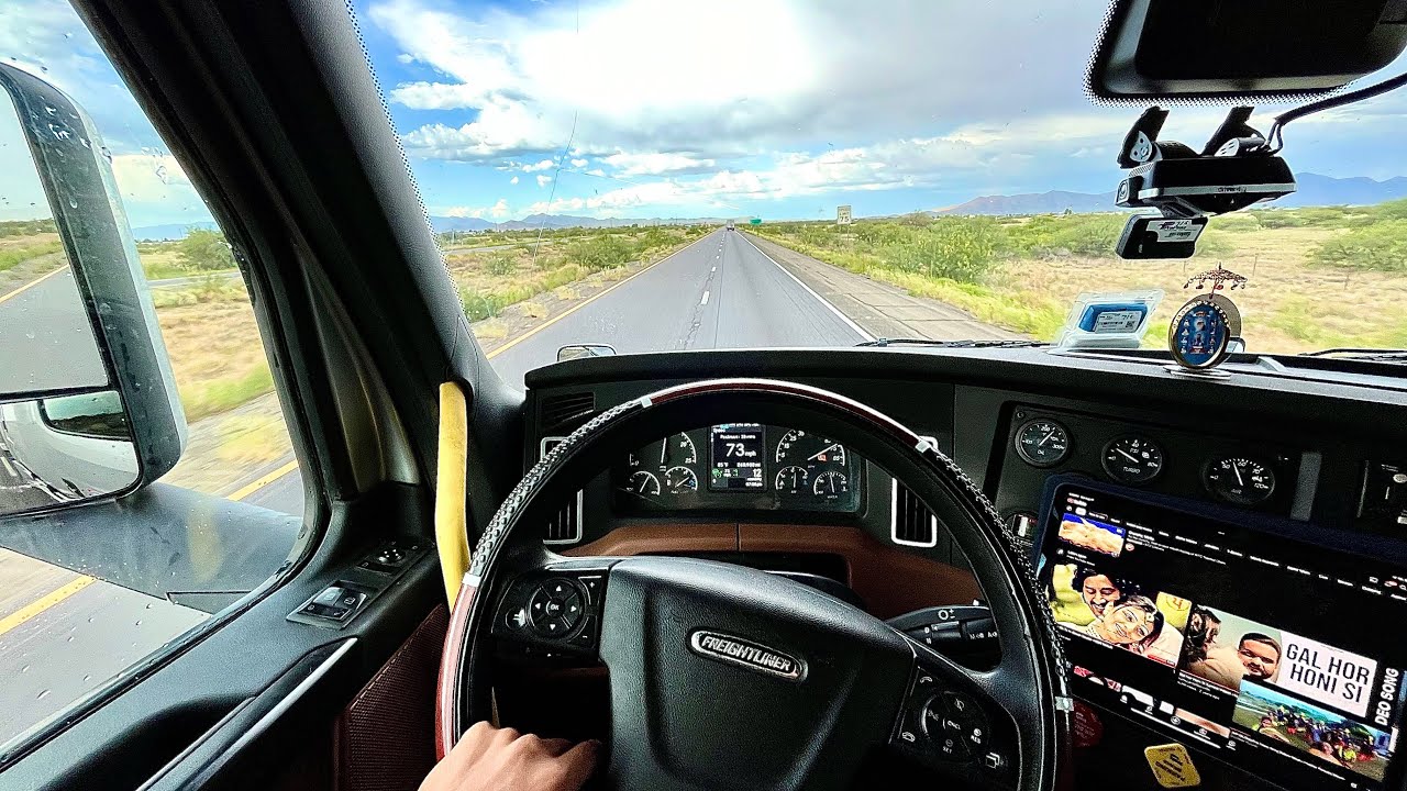 Truck driver life America 🇺🇸 California to North Carolina 😳😱 4500 km ☝️ ...