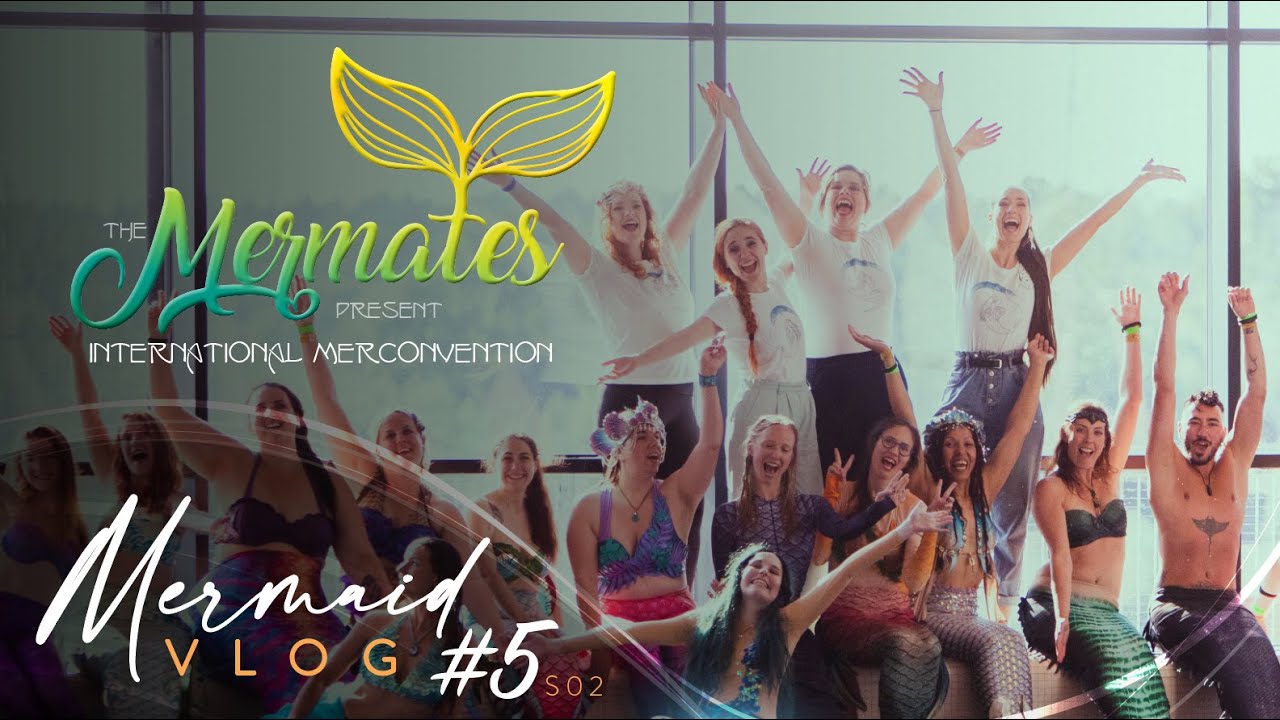 Mermates Convention | Lexie MERMAID VLOG #5 - YouTube