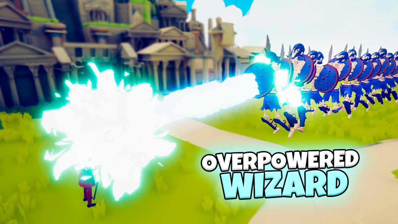 OVERPOWERED WIZARD VS EVERY FACTION | TABS MODDED GAMEPLAY - YouTube