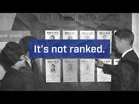 Ten Facts About FBI's Ten Most Wanted Fugitives List