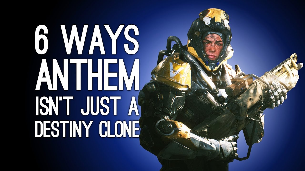 Anthem Gameplay: 6 Ways it's Not a Destiny Clone - YouTube