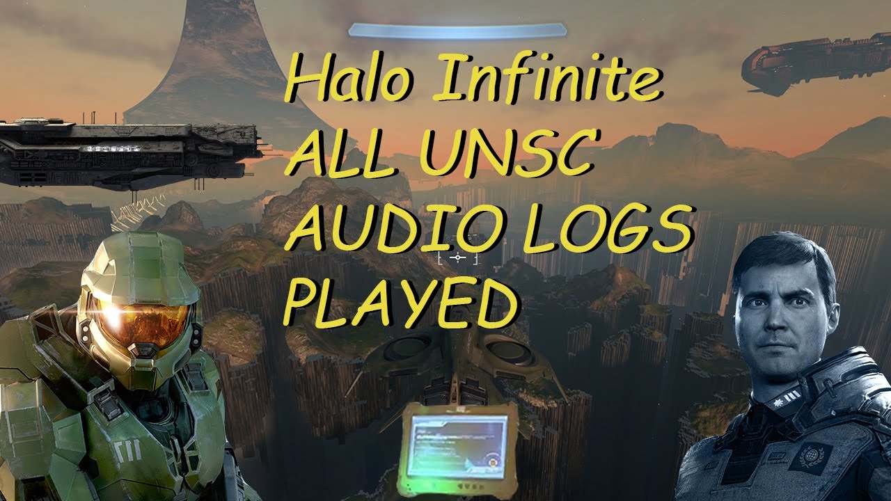 HUGE STORY DETAILS! CAPTAIN LASKY ALIVE?! ALL UNSC AUDIO LOGS PLAYED ...