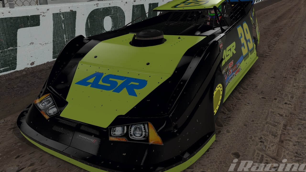 iRacing Dirt Super Late Model Test session @ Williams Grove Speedway ...