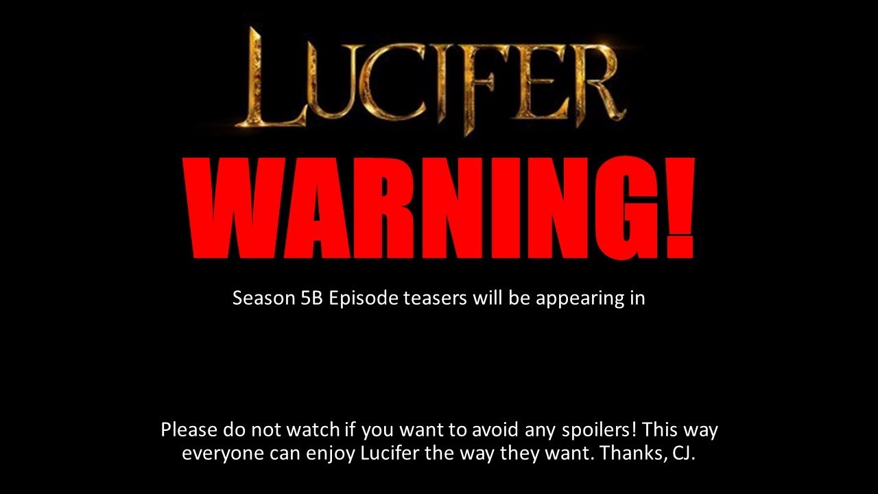 Lucifer Season 5B- Episode 4 to 6 Teasers - YouTube