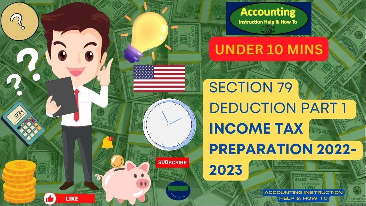 Section 79 Deduction Part 1 Income Tax 2023 - YouTube