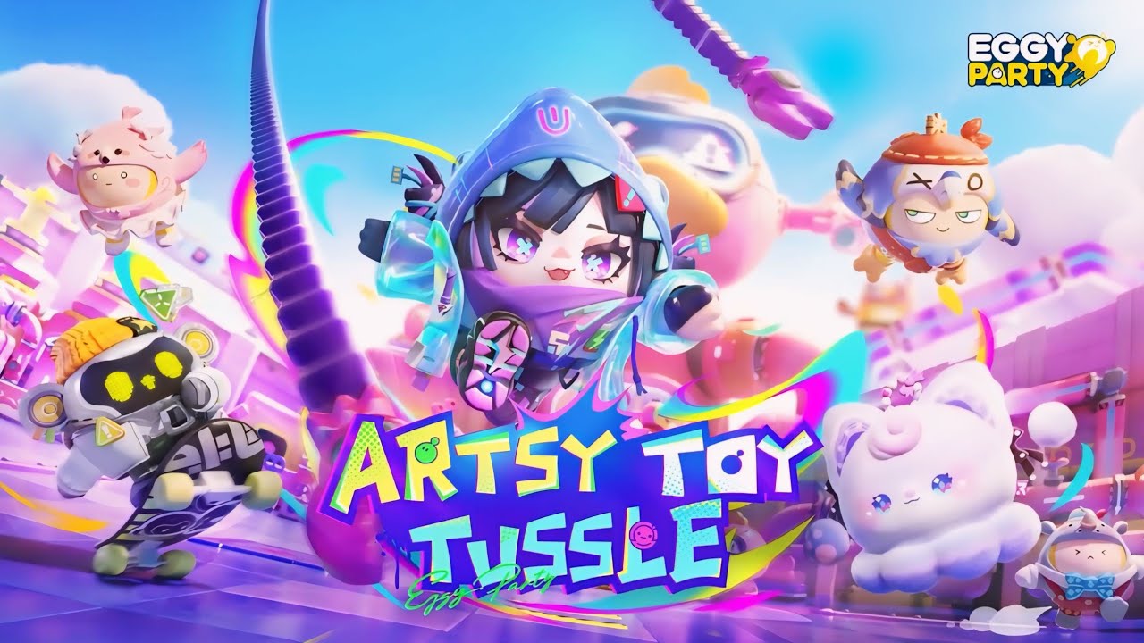 EGGY PARTY| ARTSY TOY TUSSLE NEW SEASON TRAILER - YouTube