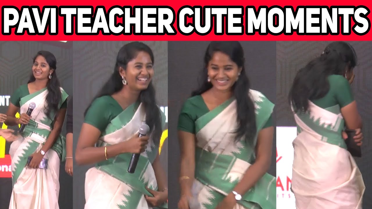 Pavi Teacher Brigida Cute Speech | Blacksheep 6+1 Launch - YouTube