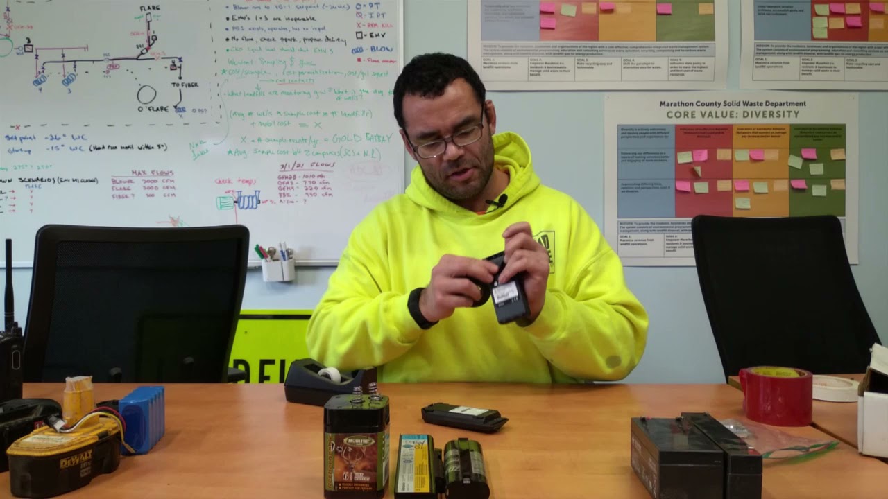 Tape Your Batteries for Proper Disposal - YouTube