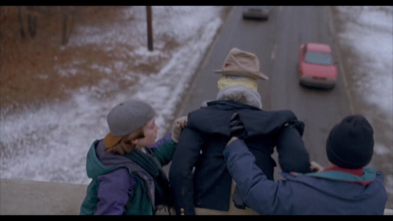 The Good Son Cliff Scene