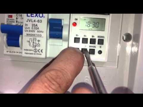 Como programar un timer - YouTube