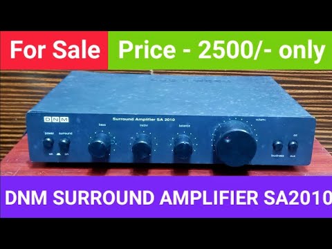 DNM SURROUND AMPLIFIER SA2010 Nice Surround sound Quality Contact No ...