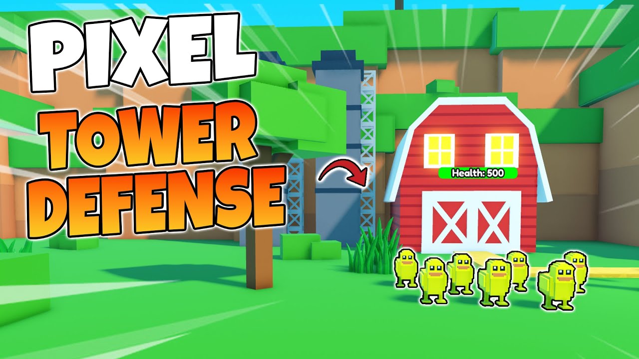 NEW TOWER DEFENSE - Pixel Tower Defense Roblox - YouTube