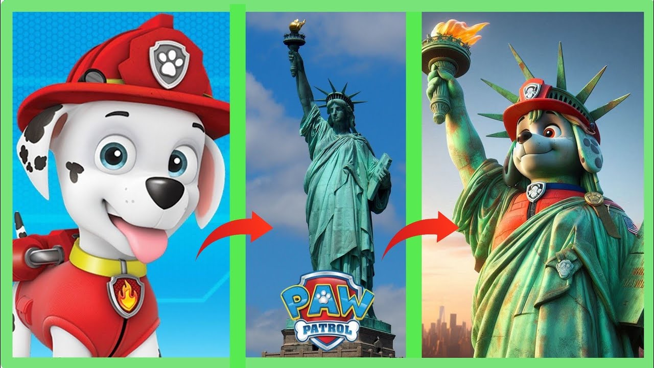 Paw Patrol Pups as Liberty Statue? You Won’t Believe This ...