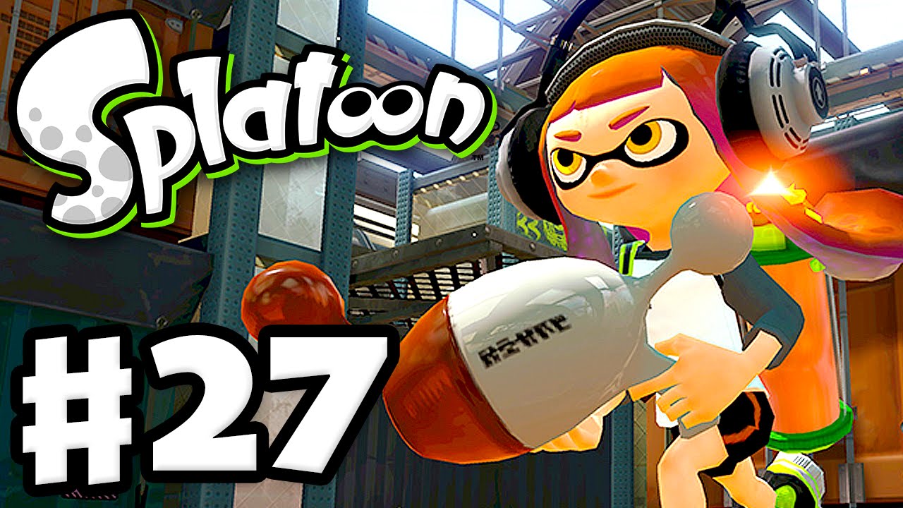 Splatoon - Gameplay Walkthrough Part 27 - Unavoidable Flying Object ...