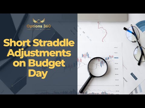 Budget day Adjustments for short straddle - YouTube