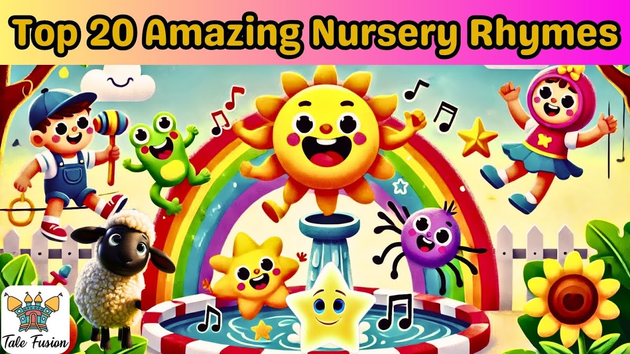 Top 20 Amazing Nursery Rhymes | Fun and Educational for Kids! | English ...