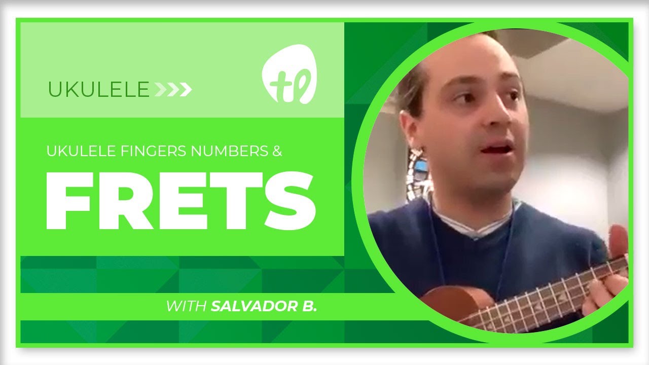 Ukulele: Learning Finger Numbers & Frets - YouTube