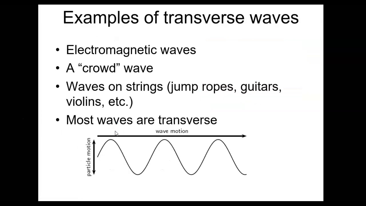 IB2 Traveling Waves Video #1 - YouTube