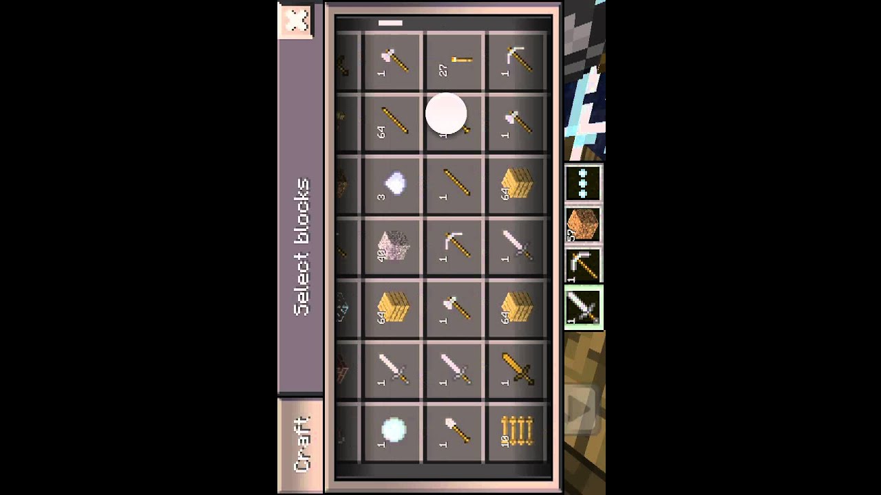 Mine craft pocket edition pt1 - YouTube