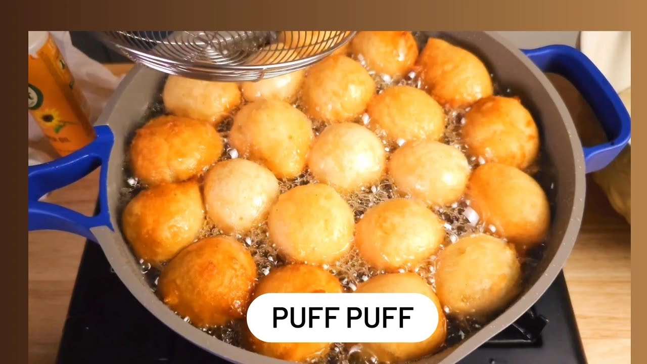 EASY WAY TO MAKE NIGERIAN PUFF-PUFF. (3 EASY METHODS TO SCOOP) - YouTube