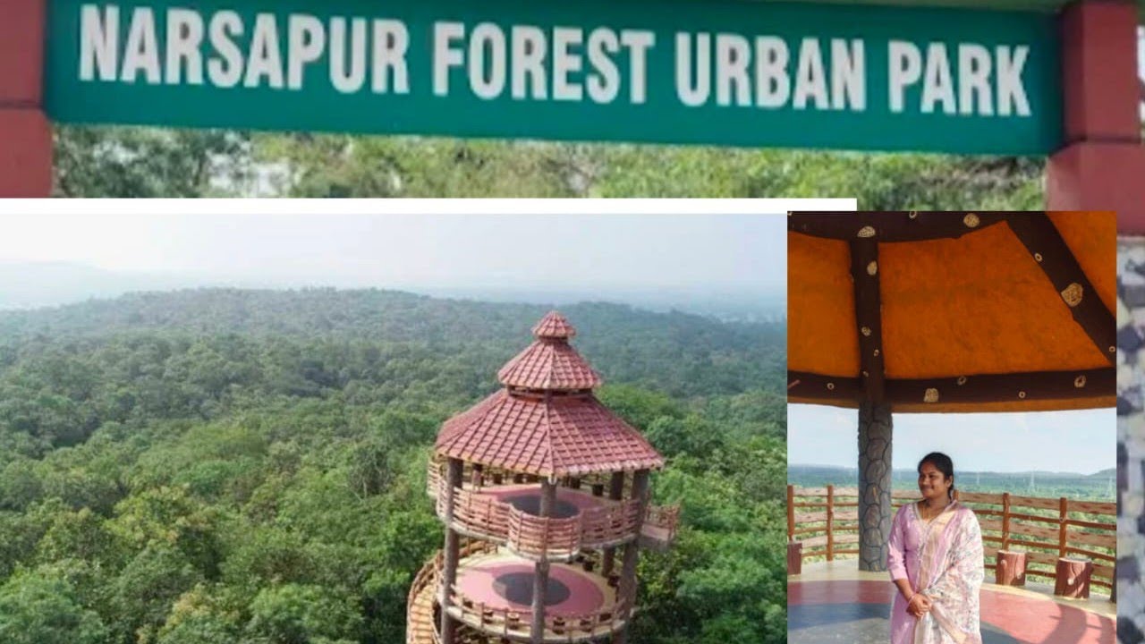 Narsapur urban park l Narsapur forest park l Narsapur tower point Lake ...
