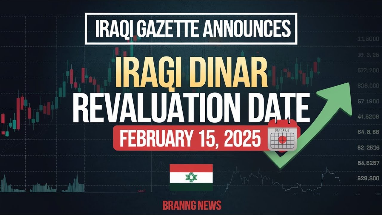 Iraqi Gazette Announces Iraqi Dinar Revaluation Date: Februry 15, 2025 ...