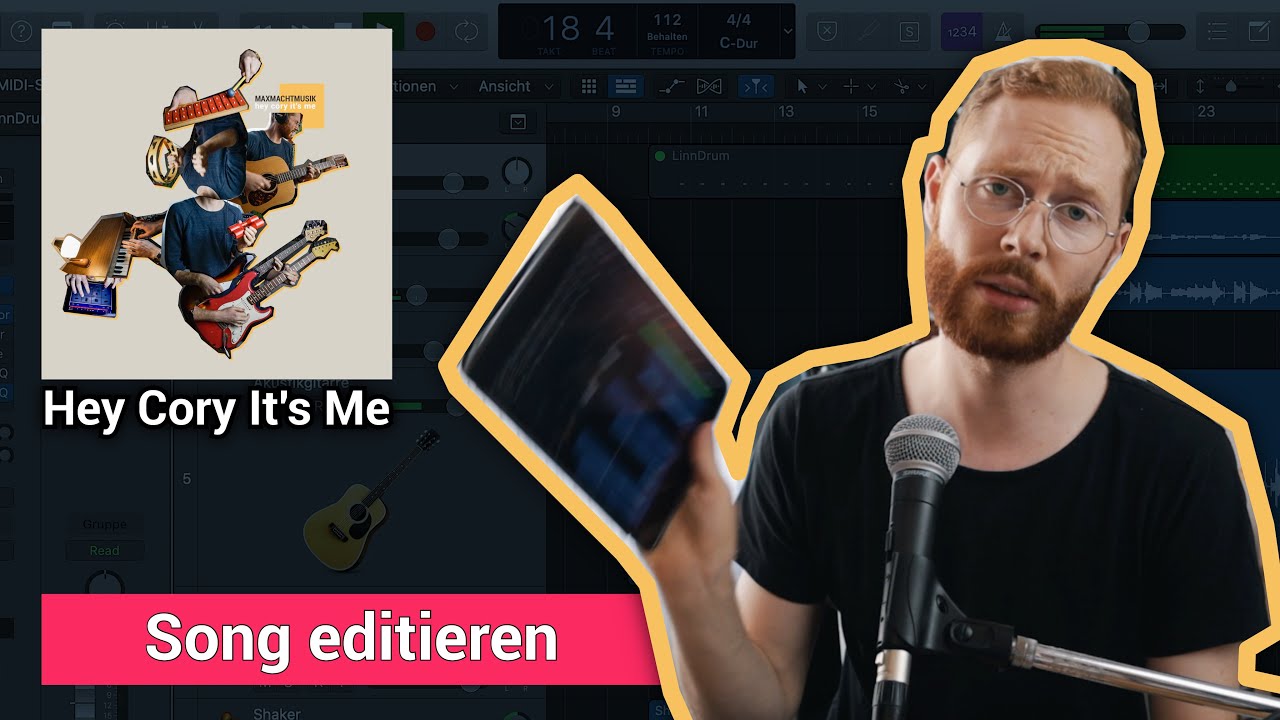 Einen Song EDITIEREN in Logic | 1/2 von "Hey Cory It's Me" - YouTube