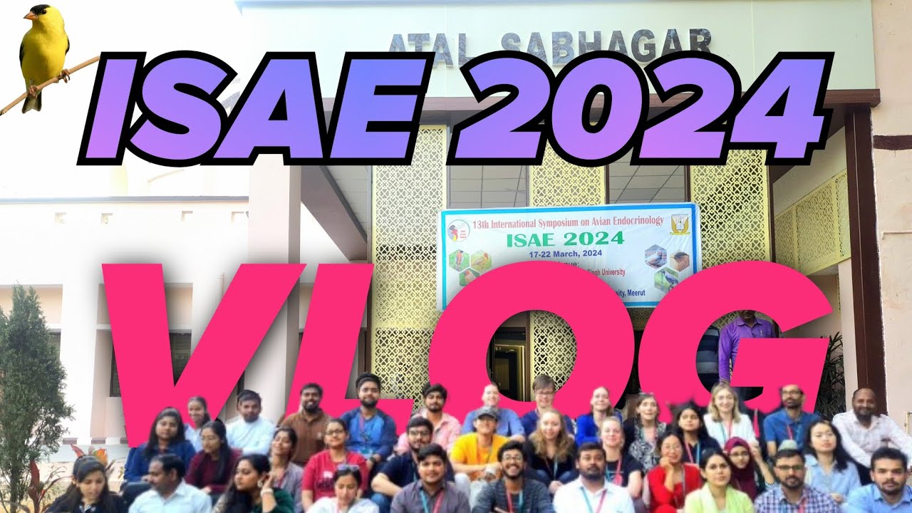 ISAE 2024 INDIA | CCS University Meerut • VLOG | Amul Sharma - YouTube