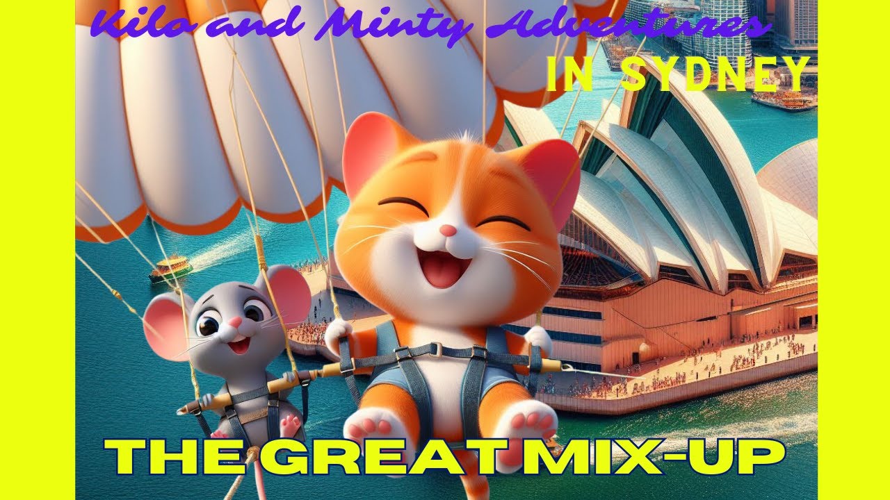 Kids Story Kilo and Minty Adventures The Great Mix-Up in Sydney! - YouTube