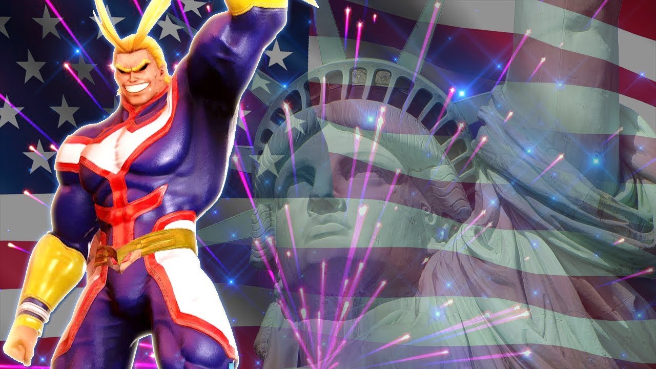 CELEBRATING INDEPENDENCE DAY IN JUMP FORCE! All Might Jump Force Online ...