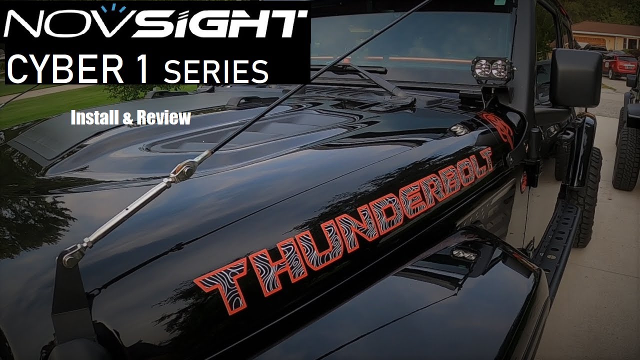 NOVSIGHT CYBER 1 Series | 4.5 Inch Pods Off-road Spot Light | Jeep ...