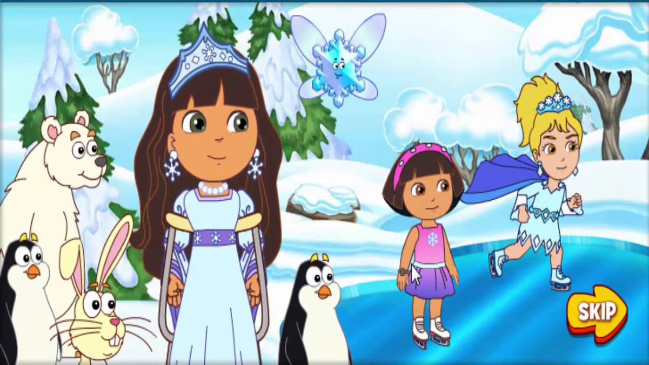 Dora's Ice Skating Spectacular - Dora the Explorer Kids And Toddlers ...