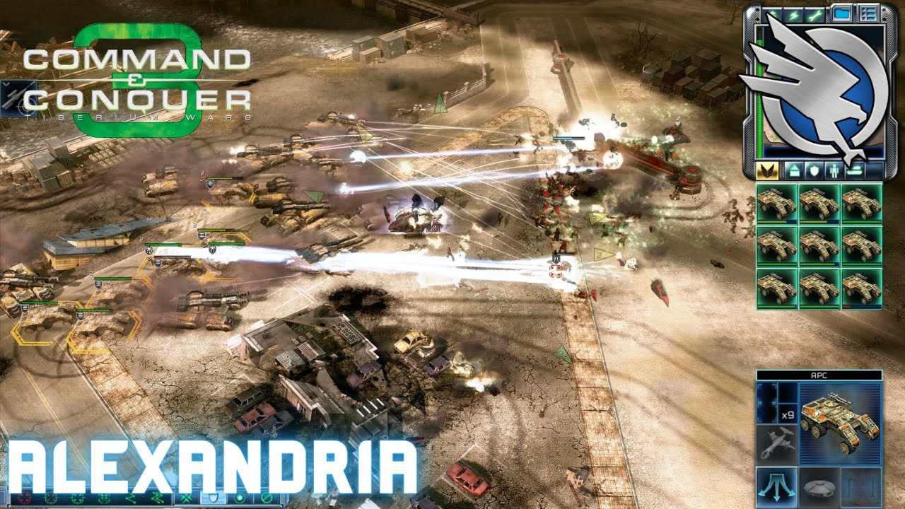 Command & Conquer 3 Tiberium Wars - ALEXANDRIA (Hard) - YouTube