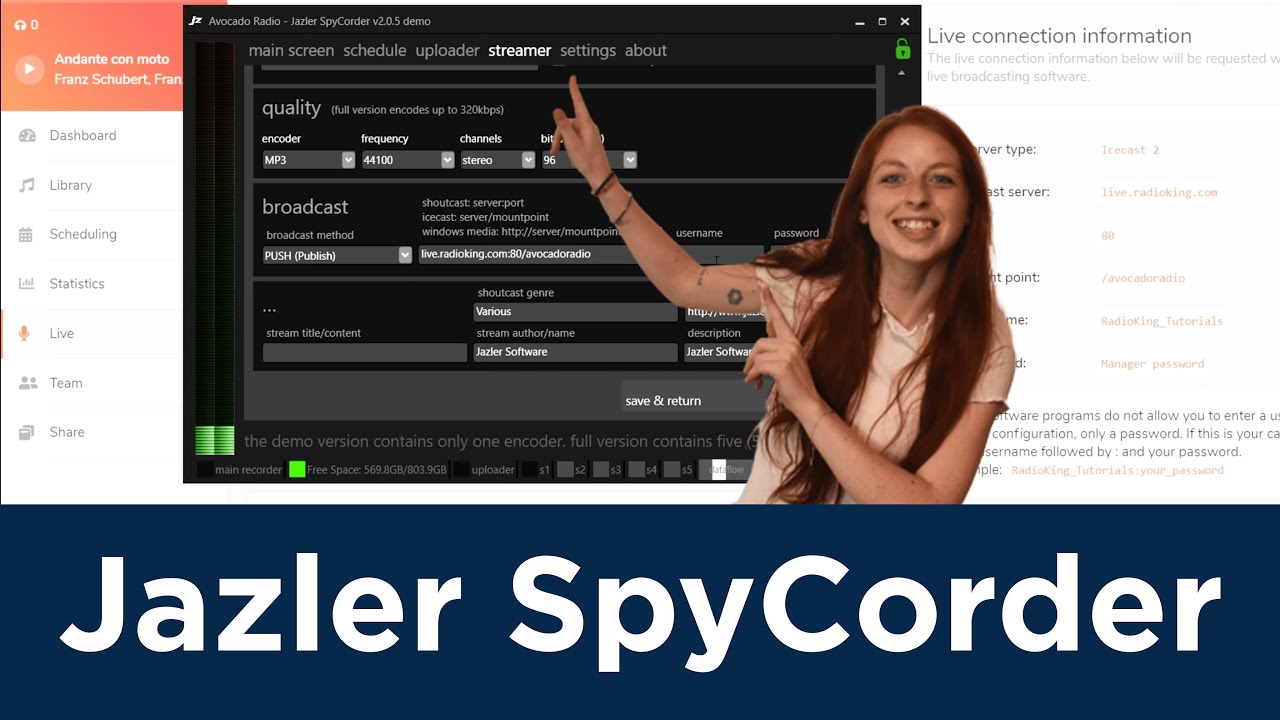 Jazler SpyCorder Live Radio Broadcasting (Tutorial) 📻 - YouTube