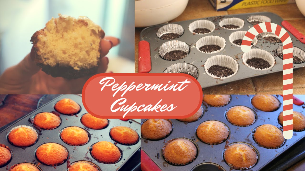 Peppermint Cupcakes | HoHo Holiday | ♥ - YouTube