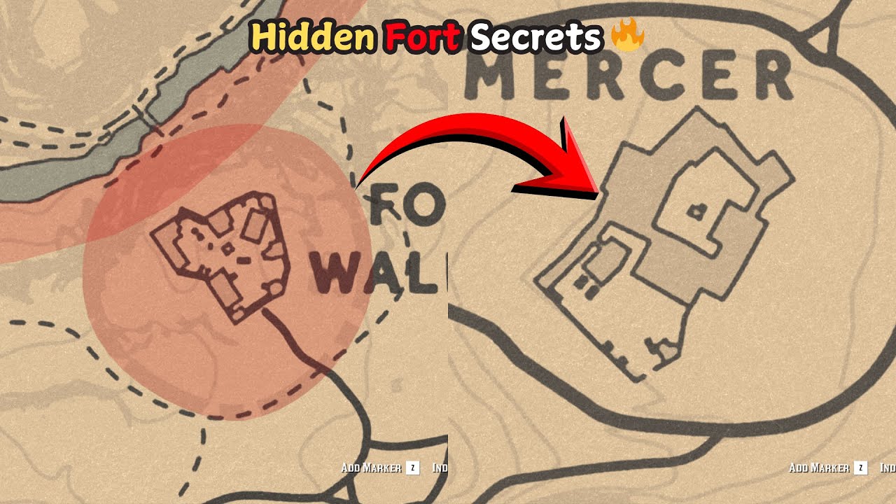 4 Hidden Fort Locations & Secrets You Can’t Miss in Red Dead Redemption ...