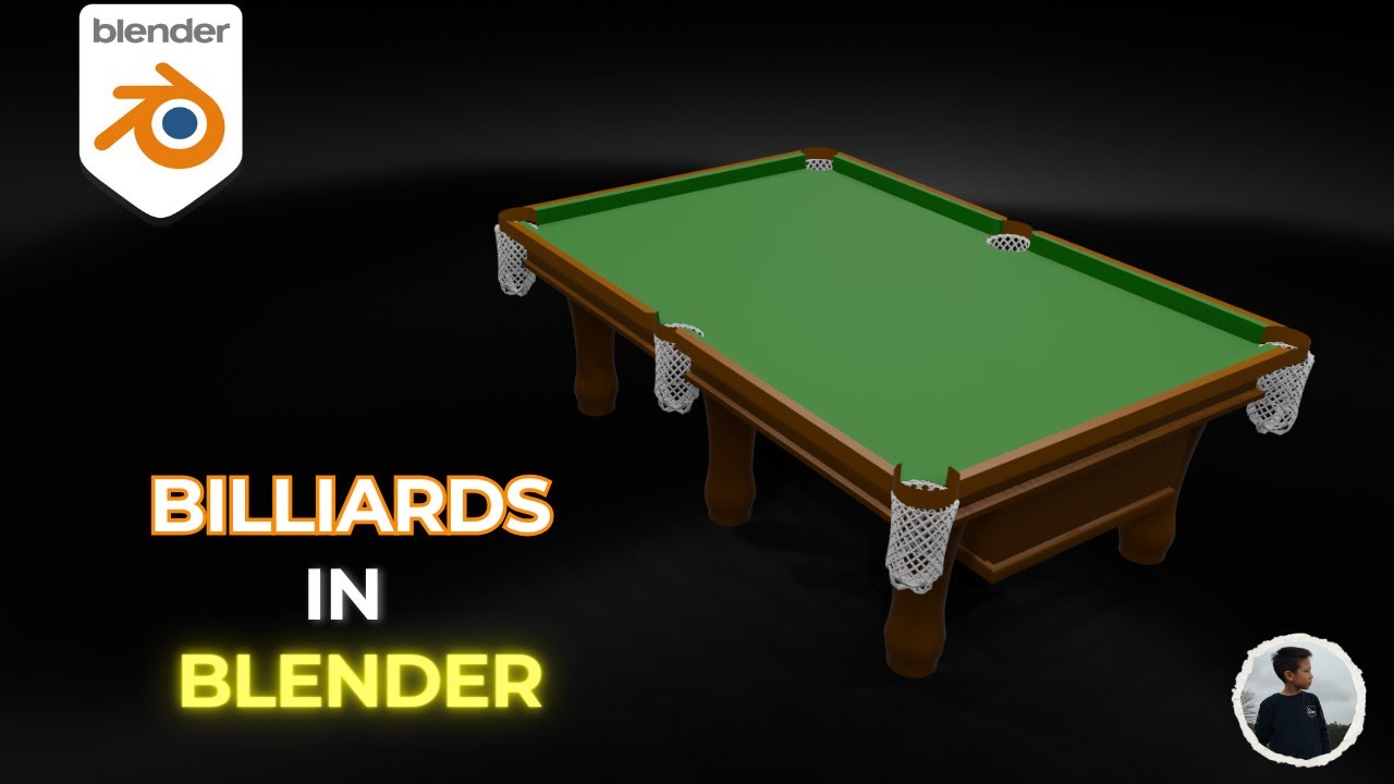 How to make Billiards Table in BLENDER? part1 - YouTube