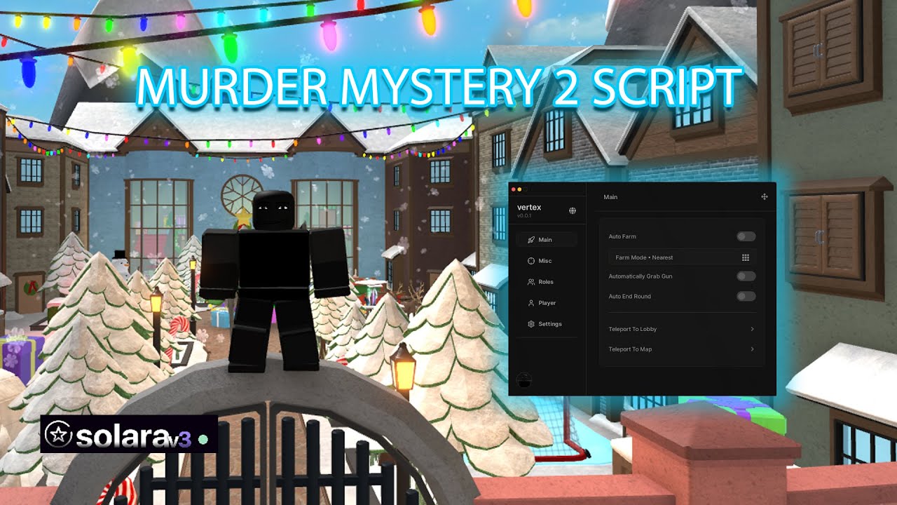 *NEW* Murder Mystery 2 Script | Jan 2025 | Pastebin | Solara Supported ...